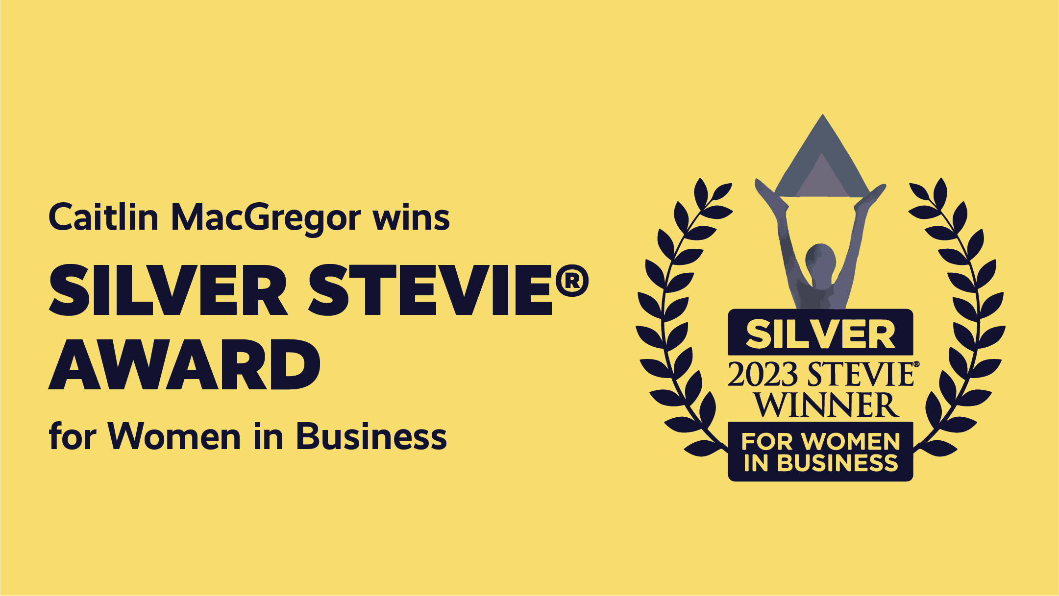 Plum CEO Caitlin MacGregor Wins Silver Stevie Award in 2023 Stevie ...